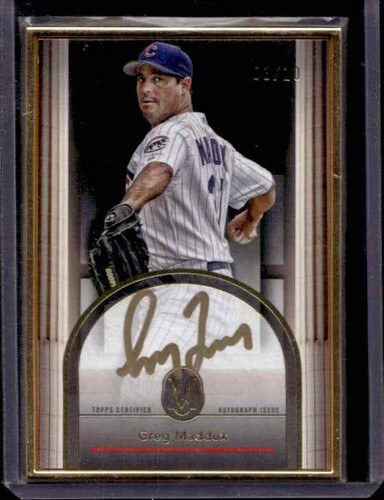 2024 Topps Museum Collection Greg Maddux #FMA-GMA Autograph /10 | eBay