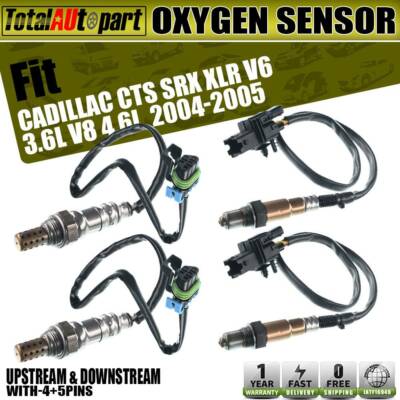 4Pcs O2 Oxygen Sensor for Cadillac CTS SRX XLR 2004-2005 Upstream ...
