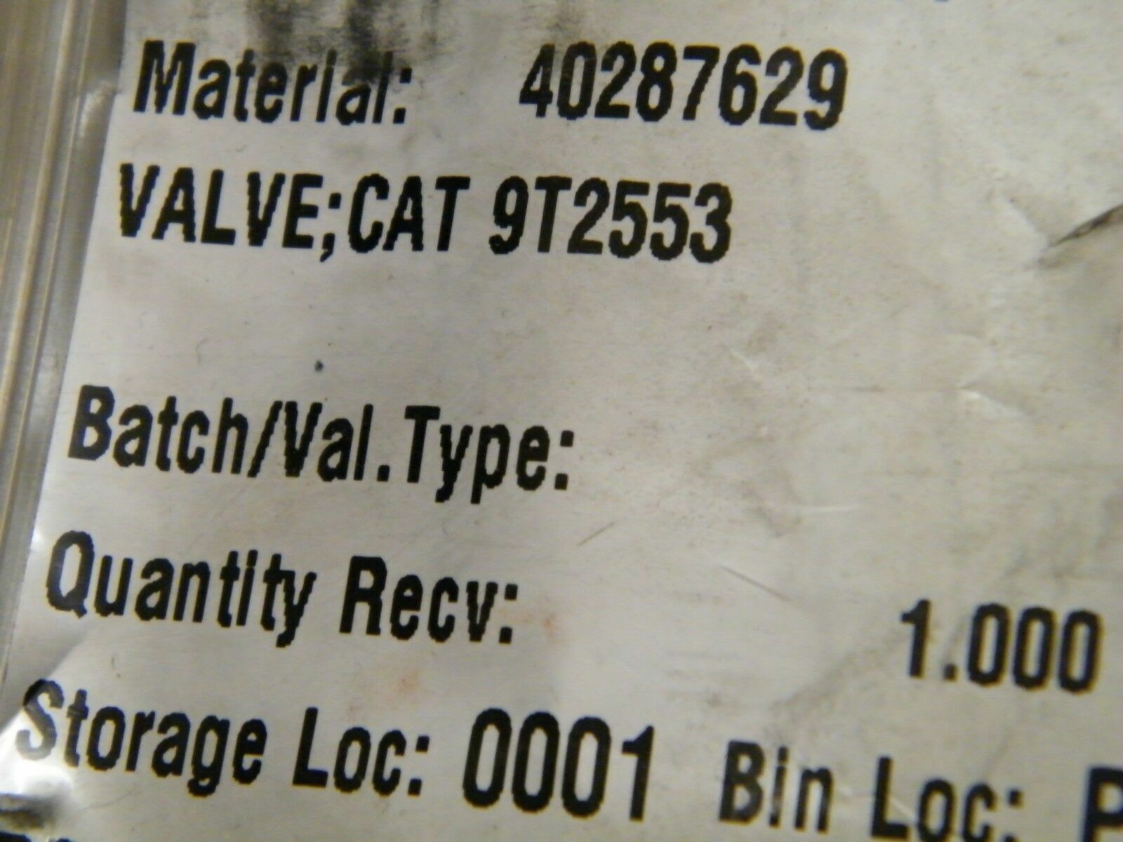 2 PCS New Caterpillar cat check valve hydraulic 9T2553 9T 2553 Parker ...