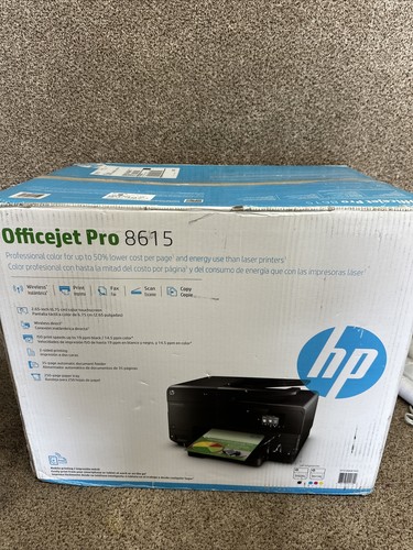 HP OfficeJet Pro 8615 e-All-in-One Inkjet Printer - Black (D7Z36A) for ...
