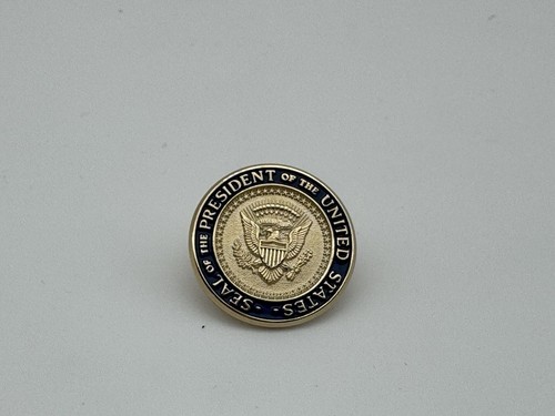 George H W Bush Presidential Seal White House VIP lapel pin | eBay