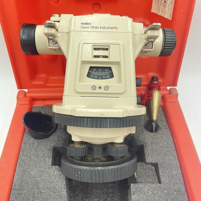 Realist David White Instruments LT8-300 Optical Level-Transit In Case ...