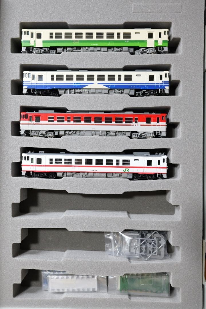 N Gauge TOMIX Kiha40 Series 4 Cars Tohoku Region Color Gonoh Line Color ...