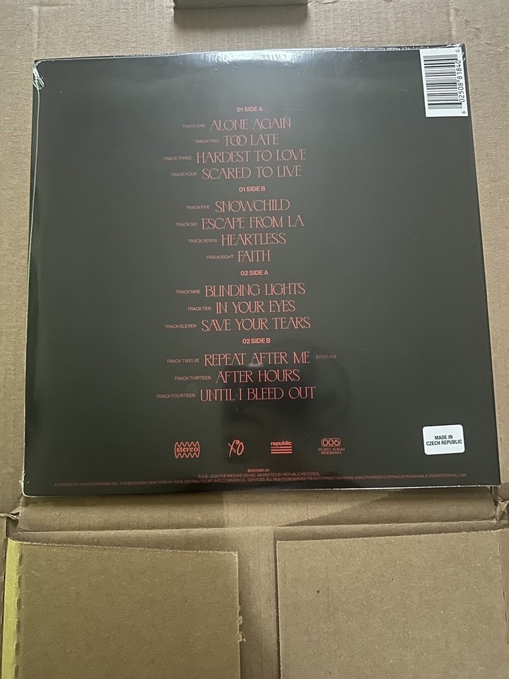 The Weeknd Vinyl (After Hour) | eBay