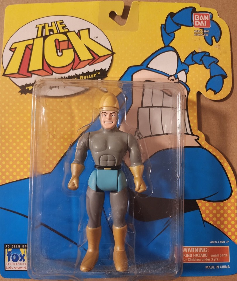1994 & 1995 The Tick Figures Arthur Evil Tongue Human Bullet Sewer ...