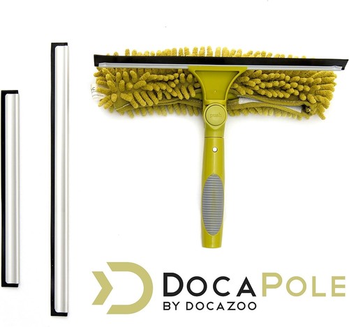 DocaPole ProTurn Pivot Rotating Window Cleaner & Squeegee Combo | eBay