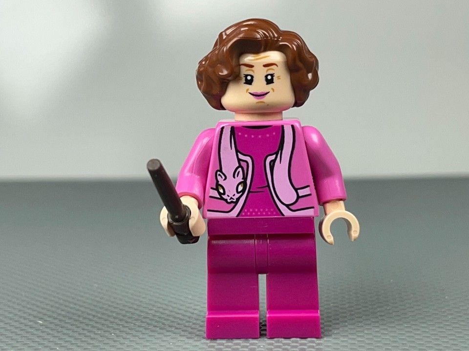 Professor Dolores Umbridge 76403 LEGO Minifigure Cat Scarf Harry Potter ...