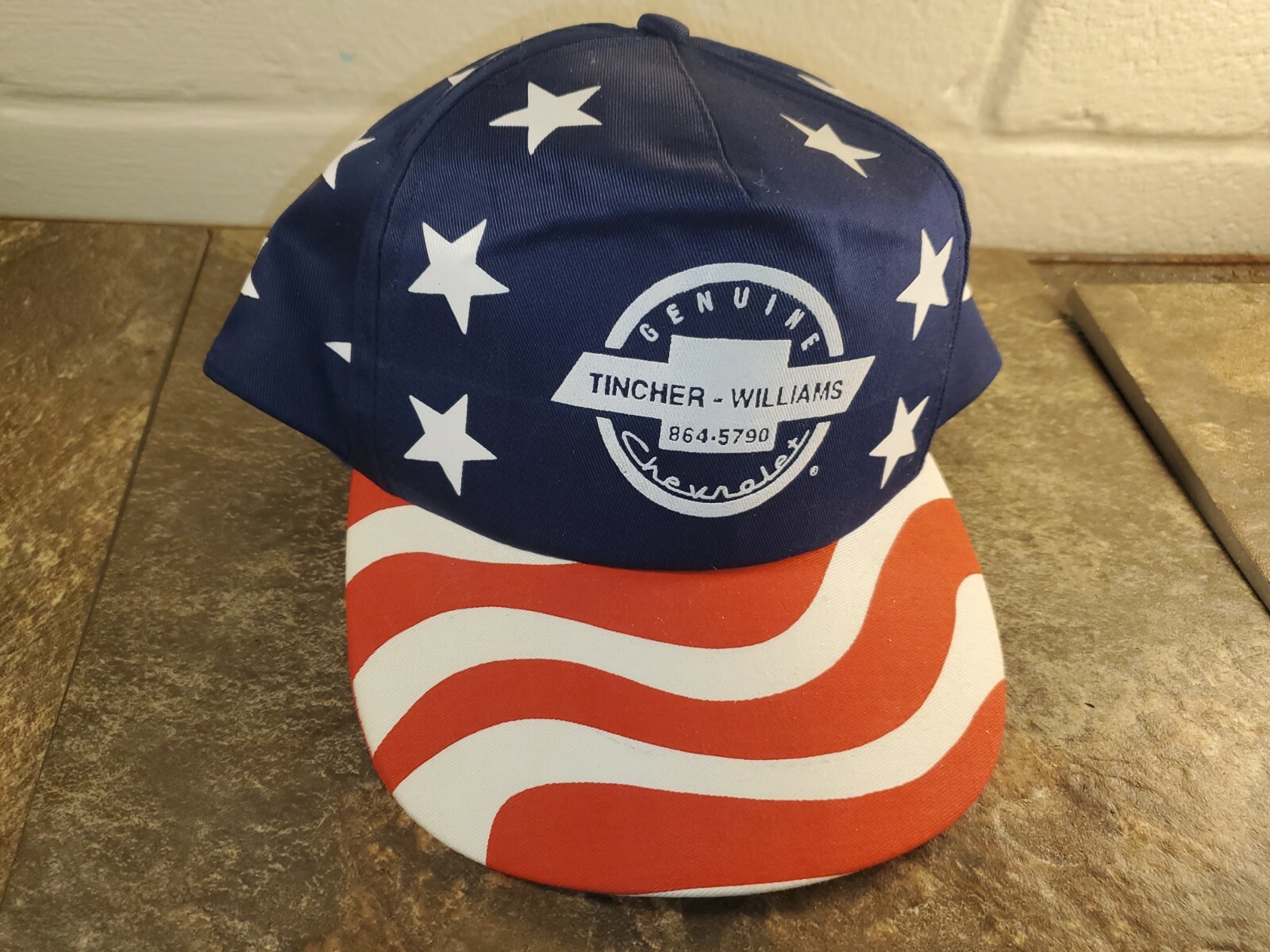 Vintage Tincher Williams Chevrolet Chevy Patriotic Sn… - Gem