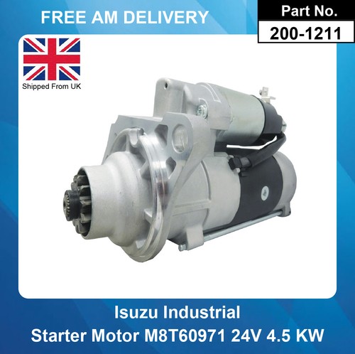 Starter Motor For Isuzu Industrial M008T60971 M008T60971 M008T60972 | eBay