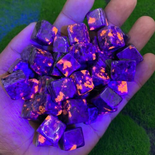 100g natural flame stone small cube quartz crystal Reiki therapy | eBay