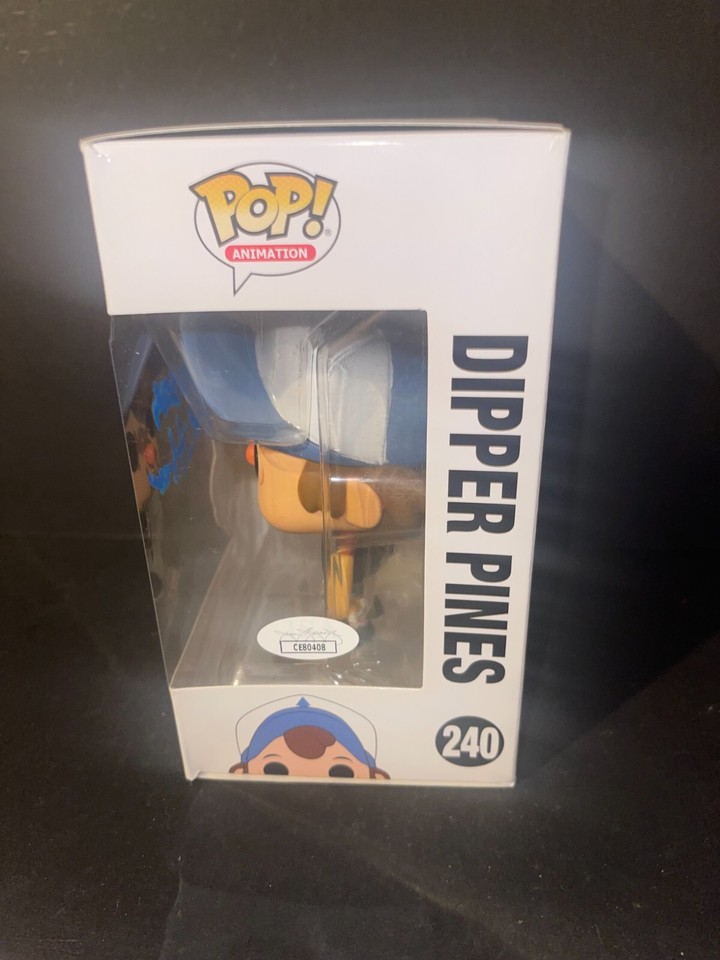Jason Ritter Dipper Pines Gravity Falls Autographed Signed Funko 240 ...
