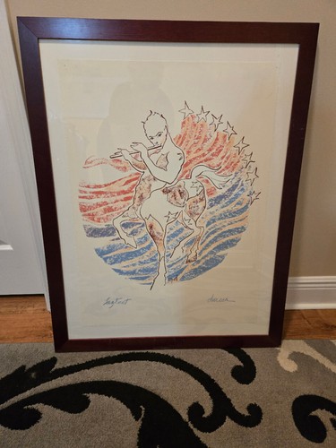 George Dureau - "Centaur Playing Flute" Signed Lithograph Print (New ...