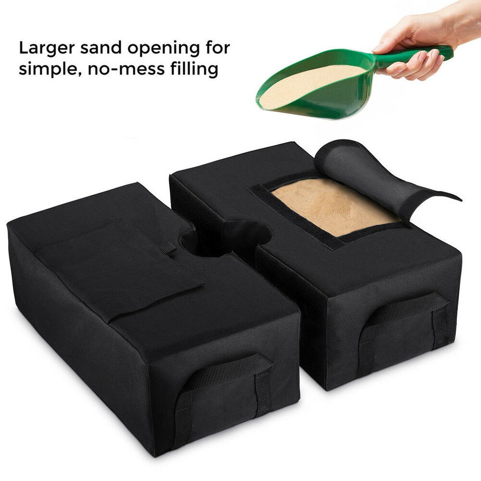 18" Weight Sand Bag for Outdoor Patio Umbrella Offset Base Up to 88 ...