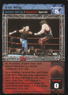 WWE: Irish Whip (SS2) [Played] card type Actions Raw Deal Wrestling WWF ...