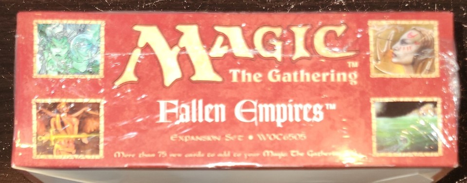 MTG MAGIC THE GATHERING FALLEN EMPIRES 1994 BOOSTER PACK BOX SEALED FREE US SHIP | eBay