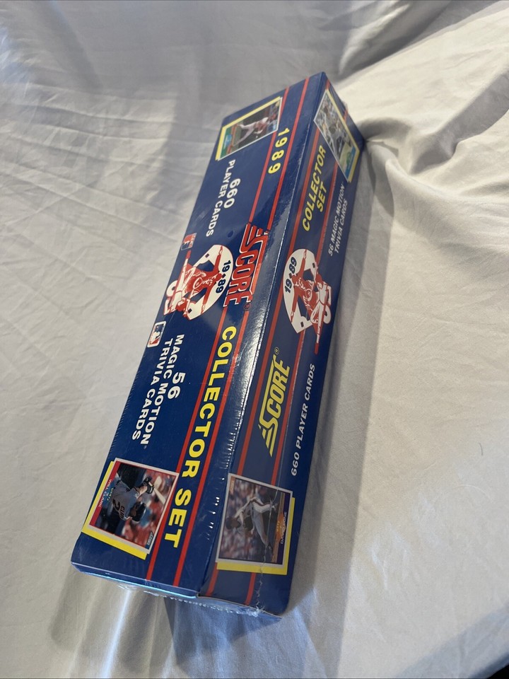 1989 Score Baseball cards Complete Collector Set - 89 Factory Sealed ...