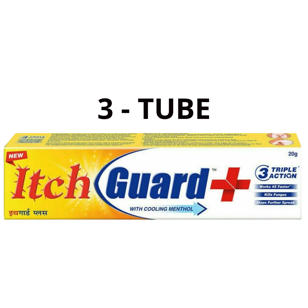 Itch Guard Plus skin Cream Jock Itch Fungus Anti Fungal Anti Bacterial ...