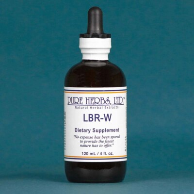 LBR-W (Lower Bowel Regulator) Herbal Extract Pure Herbs 4 fl oz. liquid ...