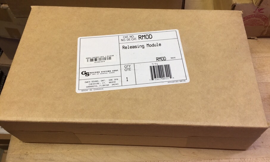 Edwards GS EST RMOD Kit 240340 Fire Alarm Releasing Module 9826 | eBay
