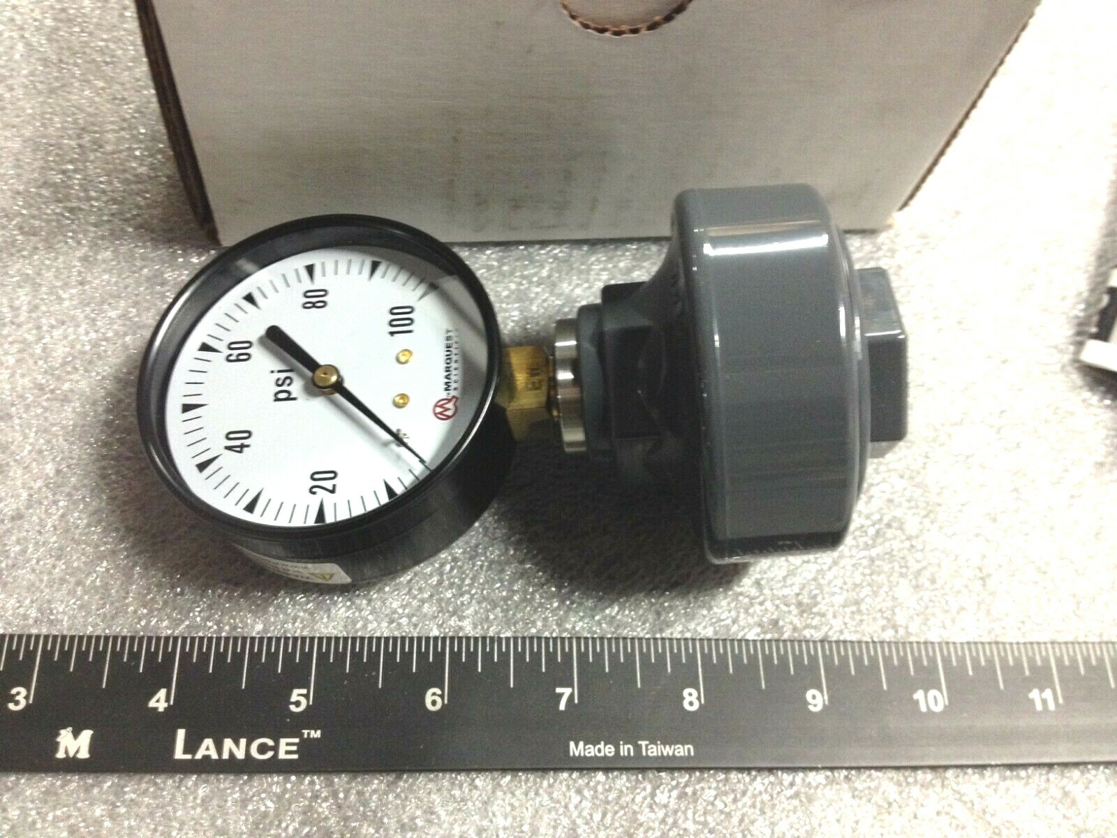 Tuff Guard PVC Gauge Isolator 1/2" FNPT 100 PSI EPDM Diaphragm TG ...