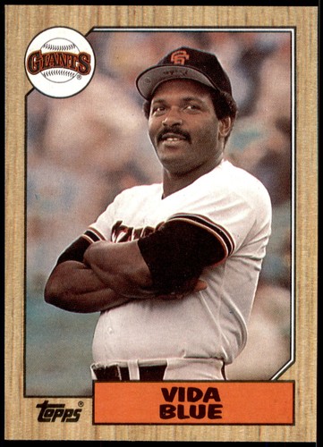 Vida Blue #260 1987 Topps | eBay
