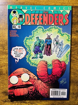 THE DEFENDERS 10 DIRECT EDITION ERIK LARSON COVER MARVEL COMICS 2001 | eBay