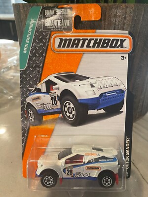 2016 Matchbox MBX Explorers Quick Sander 121/125 White | eBay