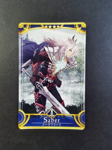 Siegfried Saber 4 stars FGO Fate Grand Order Japanese Arcade Card | eBay