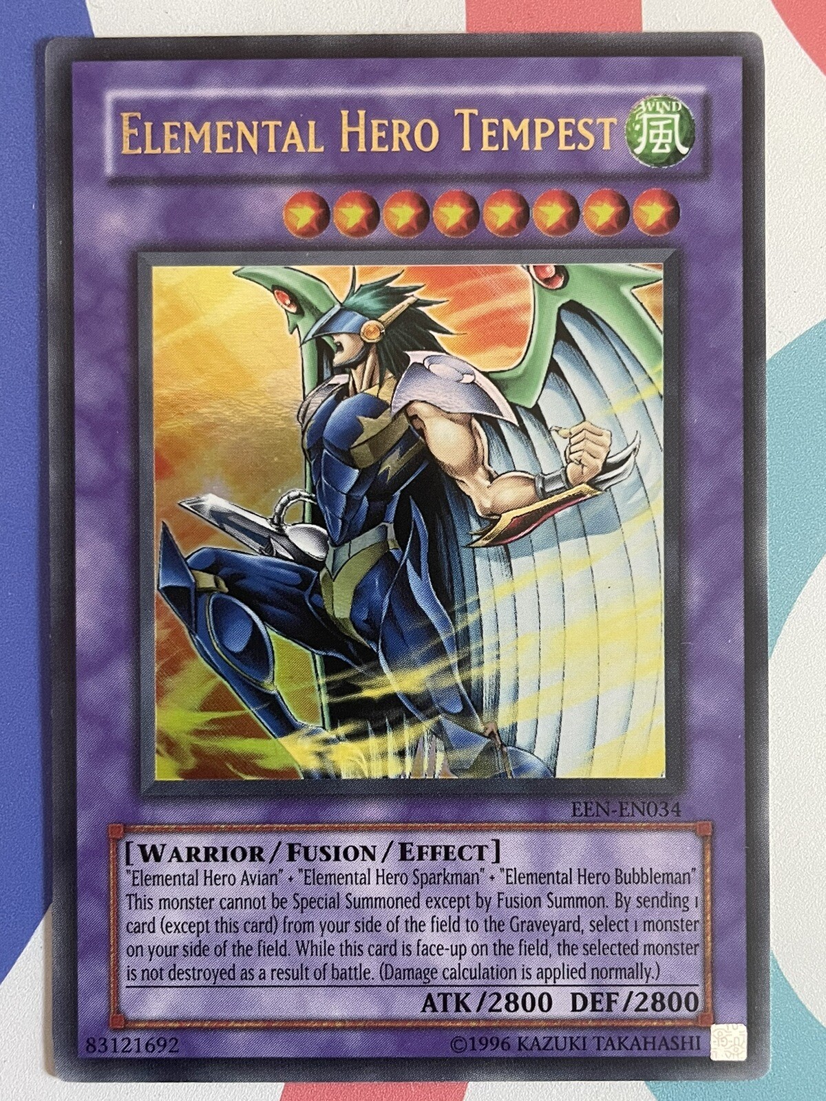 Elemental Hero Tempest - Ultra Rare - EEN-EN034 - Yu-Gi-Oh! | eBay