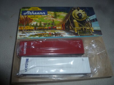BOXED ATHEARN MINIATURE TRAIN 5741 MATSON W 40 FT CONTAINER HO SCALE | eBay