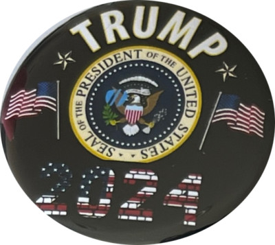 Trump 2024 pins w/ Presidential seal - 2.25 buttons - Wholesale Lot of ...