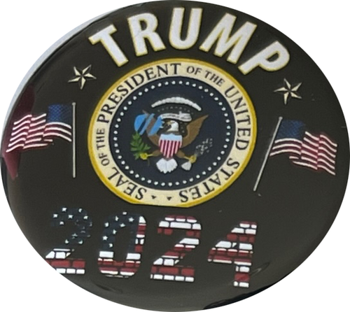 Trump 2024 pins w/ Presidential seal - 2.25 buttons - Wholesale Lot of ...