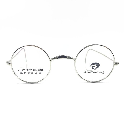 Vintage Round Antique Wire Rim Eyeglass Frames Flexible Full Rim ...