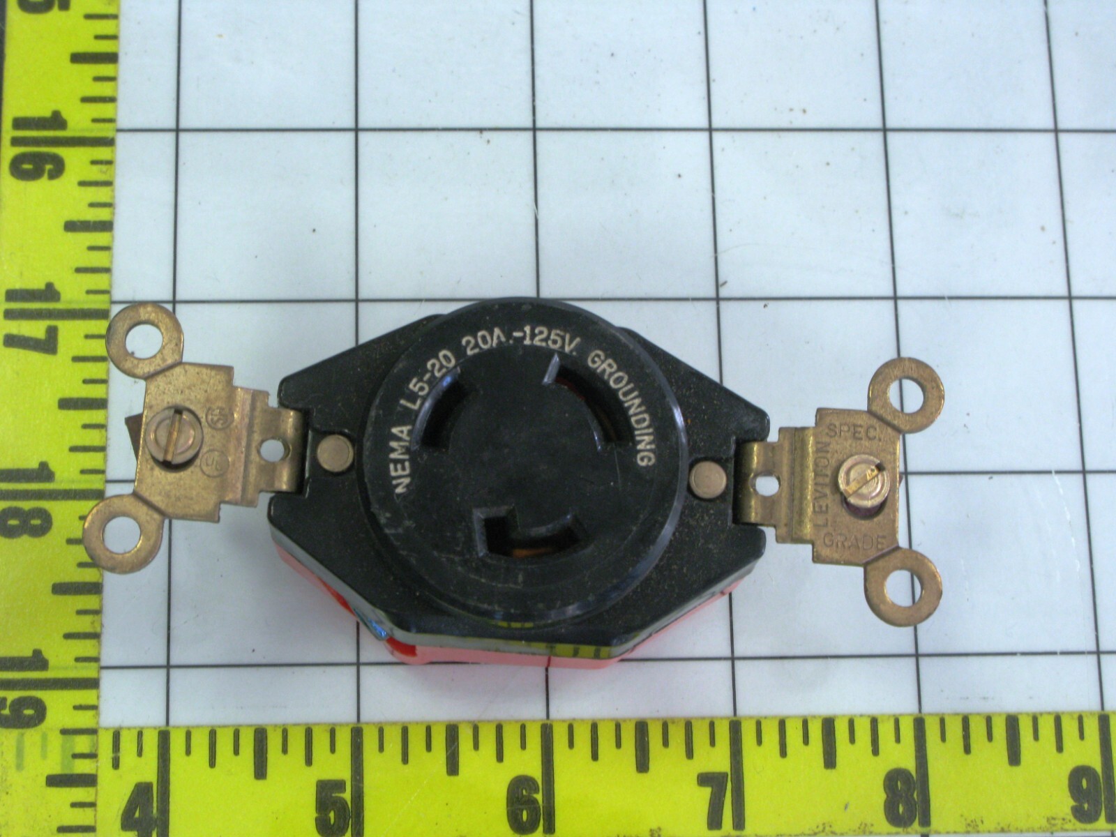 Leviton Electrical Receptacle NEMA L5-20 20a 125v 2P 3W Twist Lock | eBay