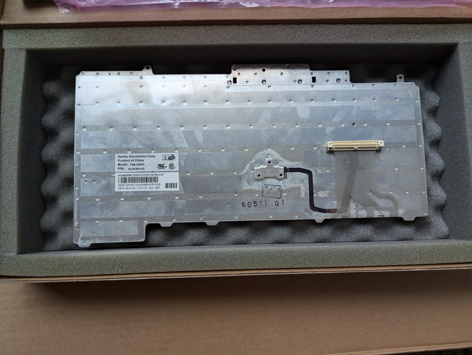 GENUINE Brand New Dell Latitude Laptop Keyboard D620 D630 D820 D830 ...