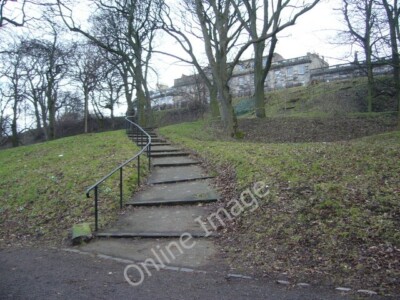 Photo 6x4 Connecting path in London Road Gardens Edinburgh The steps ...
