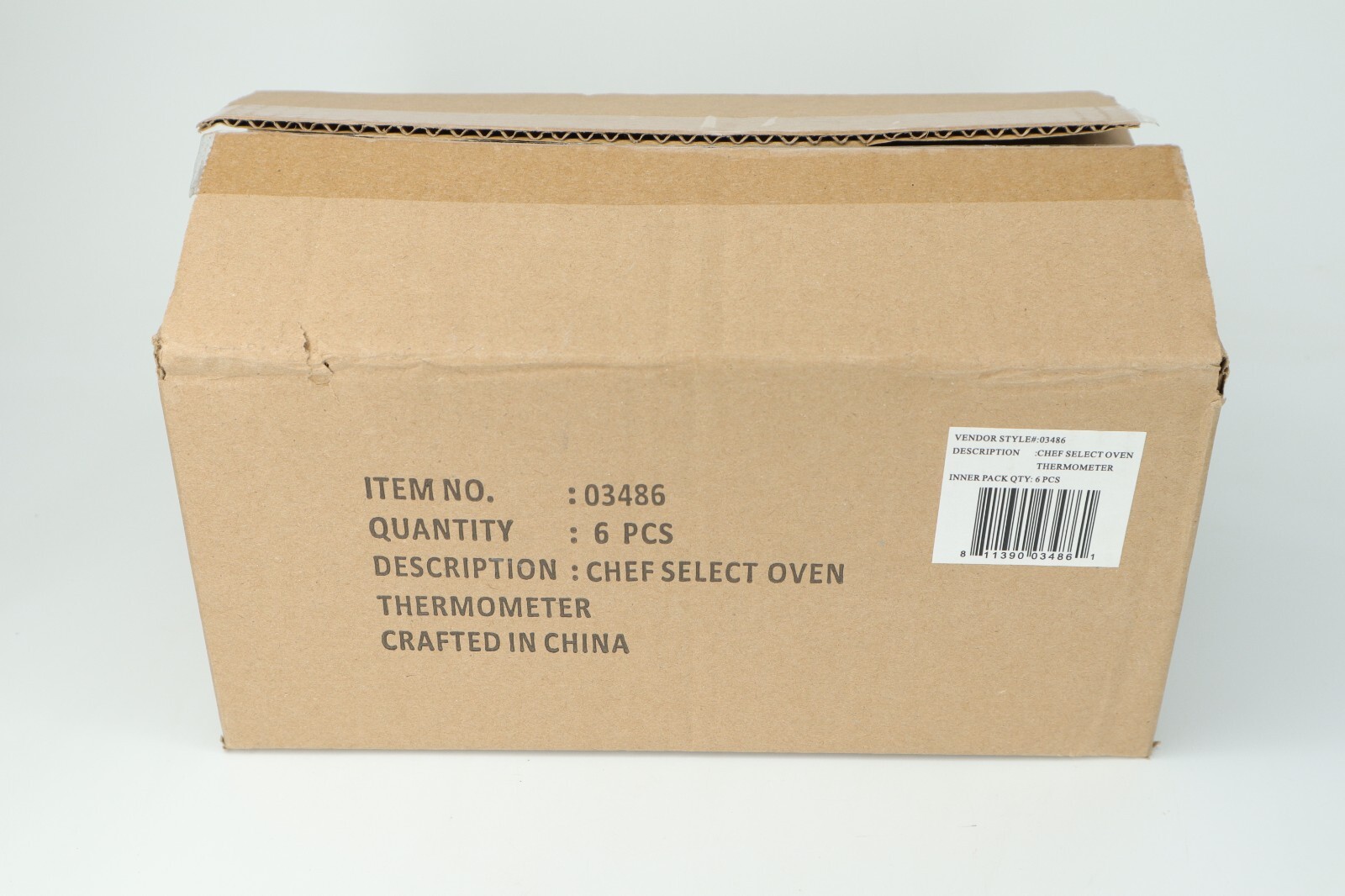 Chef Select Oven Thermometer Stainless Steel Hangs or Sits in Oven ...