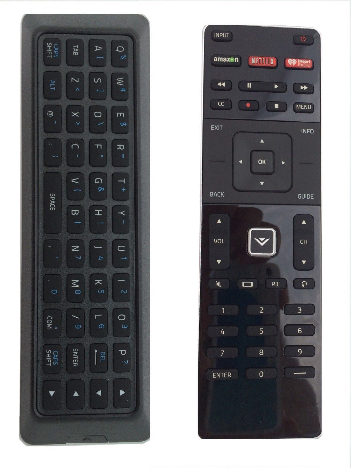 New for Vizio Smart TV Remote Control XRT500 with Qwerty Keyboard ...