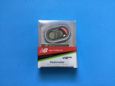 New Balance Via Step Pedometer Steps Distance Calories NB Monitors | eBay