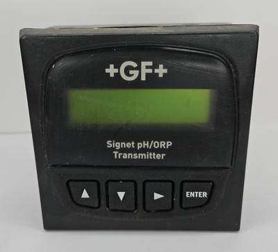 Georg Fischer +GF+ Signet 8750 pH/ORP Transmitter 3-8750-1P Panel Mount ...