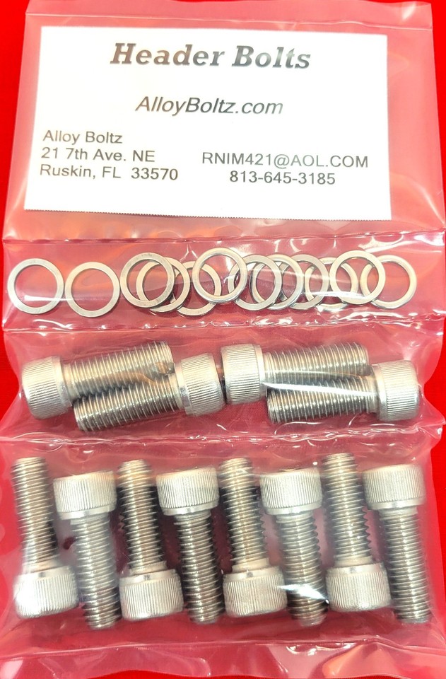 AMC JEEP V8 ENGINE BOLTS KIT STAINLESS STEEL HEX SCREW 290 304 343 360 ...