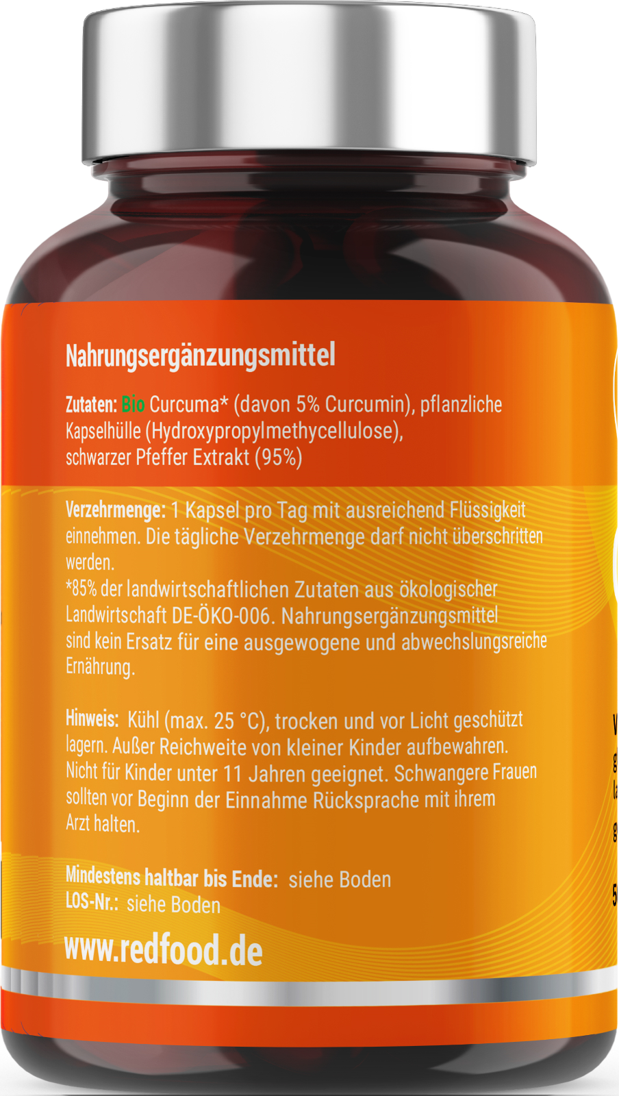 BiO Kurkuma Extrakt ⭐ 500 Kapseln ⭐ hochdosiert 700mg Curcuma Curcumin ...