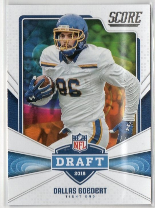 Dallas Goedert 2018 Score NFL Draft Rookie Insert Card #23 | eBay