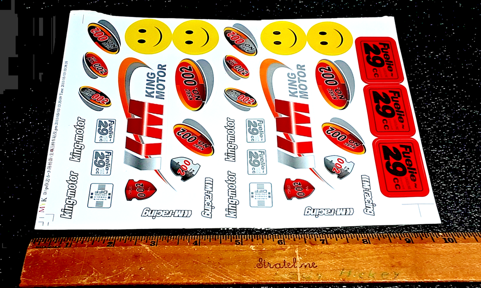 Vintage Sticker R C Stickers You Choose HPI Baja Hellfire MT Traxxas ...