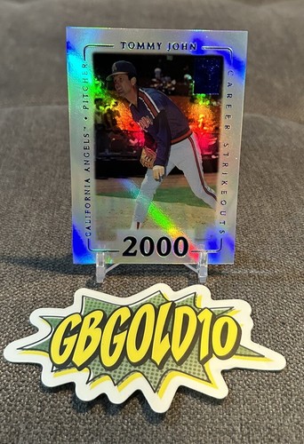 2002 Topps Tribute First Impressions Tommy John 22/63 Angels #85 C01 | eBay