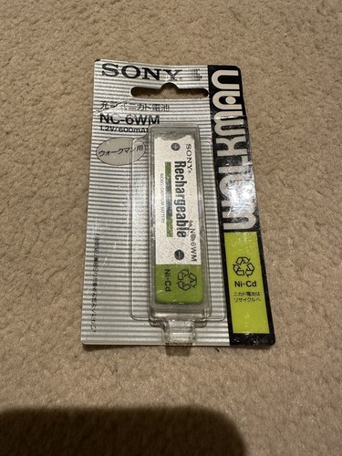 Sony 1.2V 600mAh Gum Stick Rechargeable Battery for Walkman (NC-6WM ...