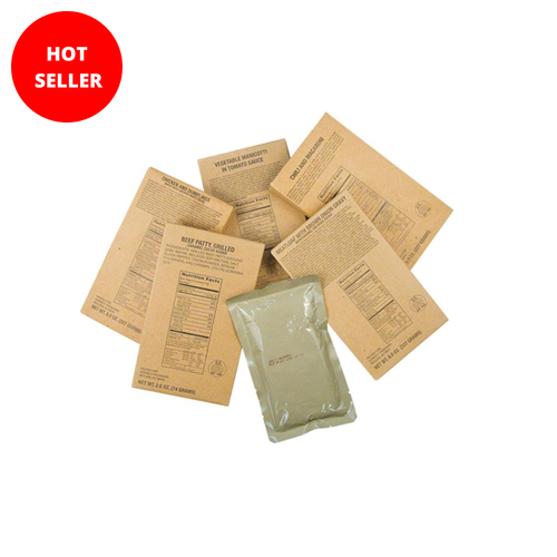 MRE Meals Military Bulk Emergency Survival Meals Ready-To-Eat Camping ...