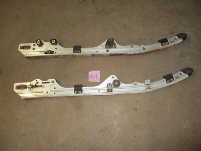 1998 Polaris Indy 500 Snowmobile Pair Of Rear Suspension Slide Rails | eBay