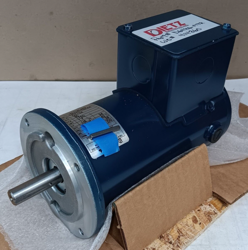 NEW CENTURY 1/6 HP DC MOTOR 90 VDC 1750 RPM 34 FRAME CAT#- DC104 ...