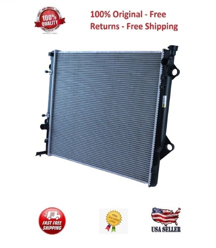 Core Aluminum Radiator Assembly Tank Plastic Fits 2003-2014 Toyota FJ ...